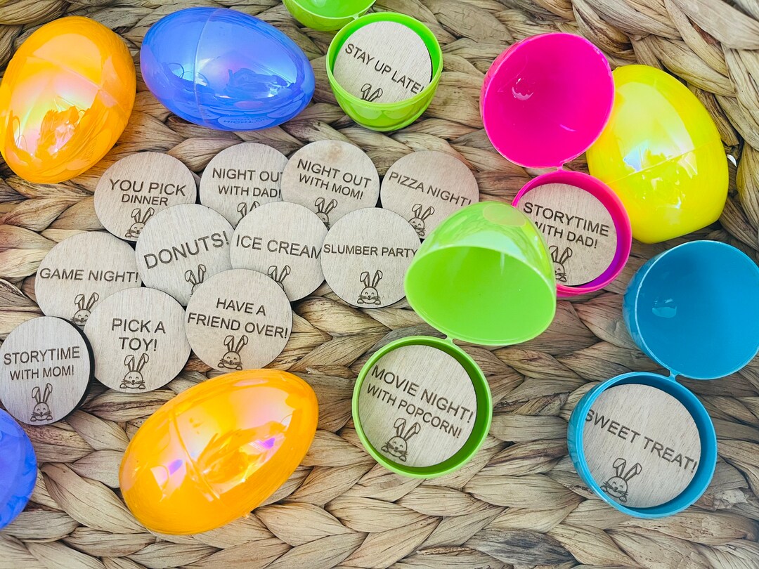 Easter Egg Tokens, Easter Egg Hunt Tokens, Easter Basket Stuffers for ...