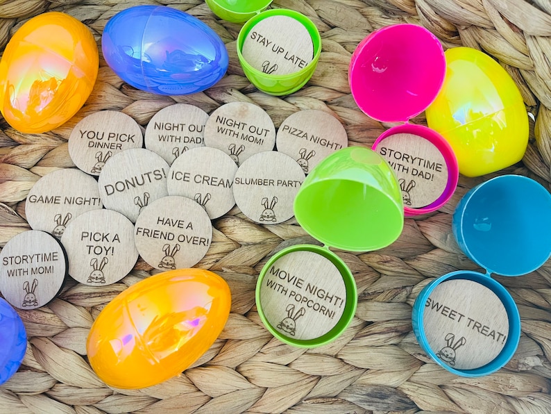 Easter Egg Tokens, Easter Egg Hunt Tokens, Easter Basket Stuffers for ...