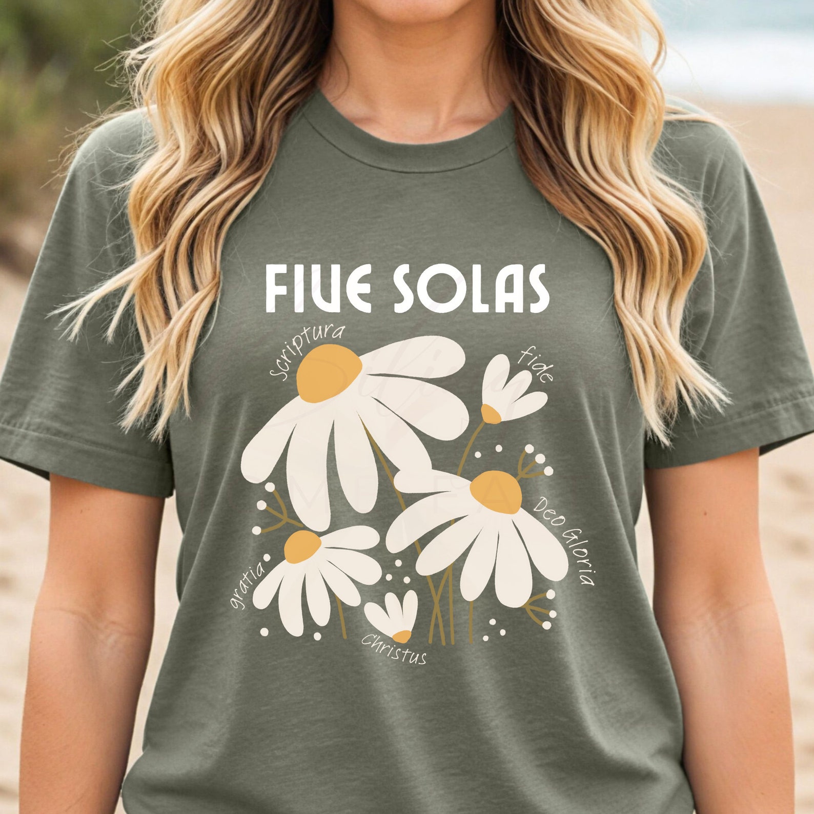 Five Solas Shirt Reformed Theology Shirt Sola Scriptura Sola Fide Sola ...