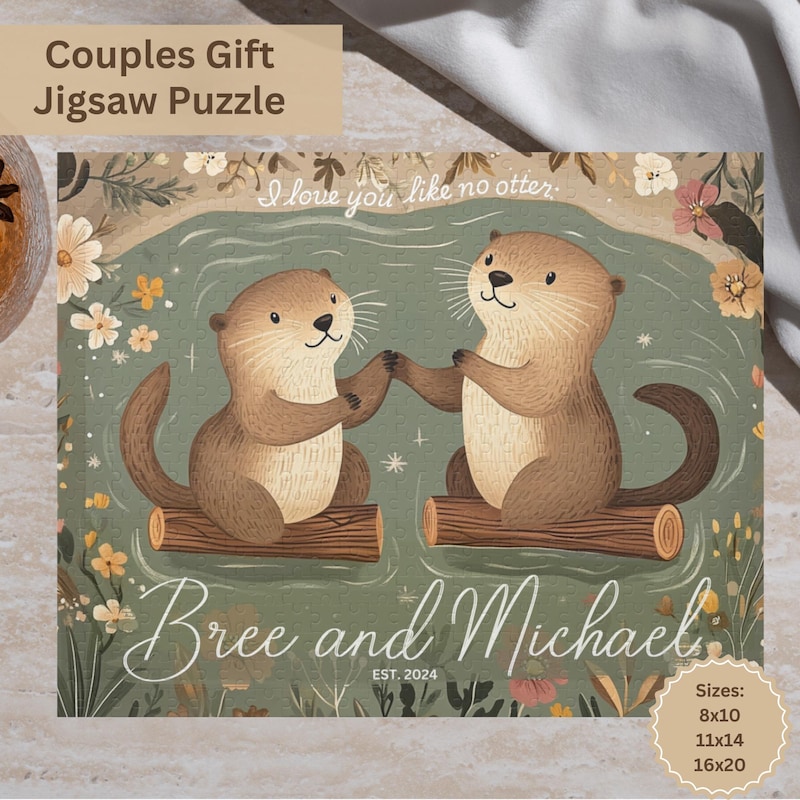 Romantic Puzzles for Couples - Etsy