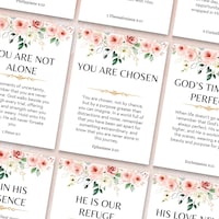 Christian Affirmation Cards for Kids: 32 Bible Verse Encouragement ...