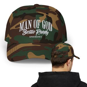 Man of God Christian Hat Armor of God Religious Cap Faith Based Gift ...