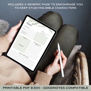 Printable Women of the Bible Study Journal Goodnote Digital Christian ...