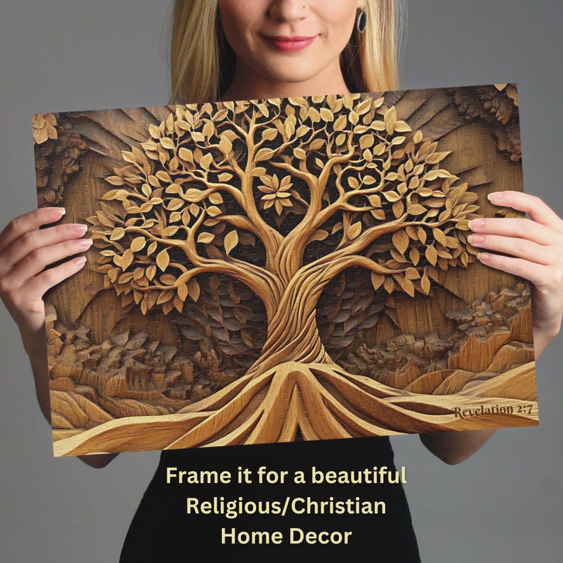 Inspirational Faith Puzzle Lover Gift Scripture Art Religious Family ...