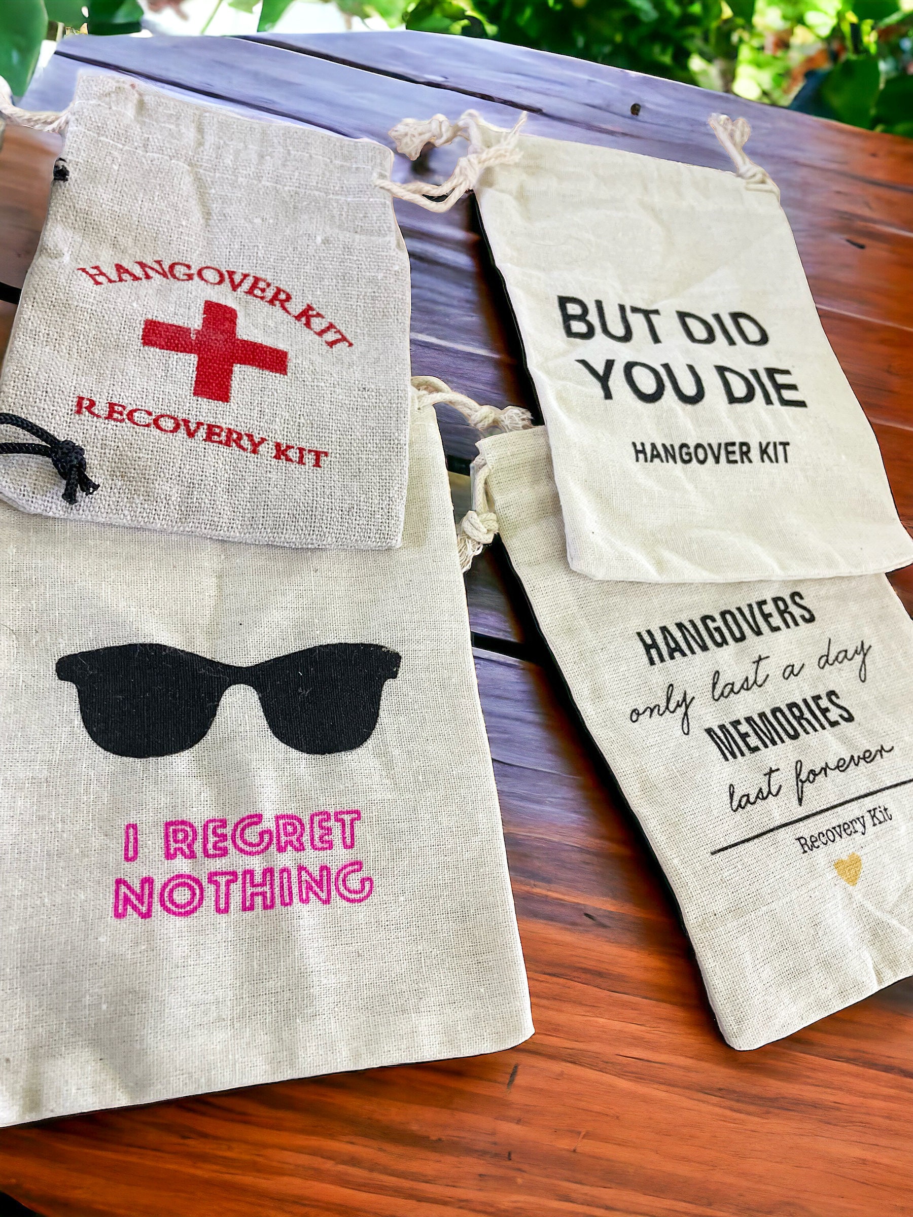Hangover Kit Bachelorette Recovery Kit - Etsy