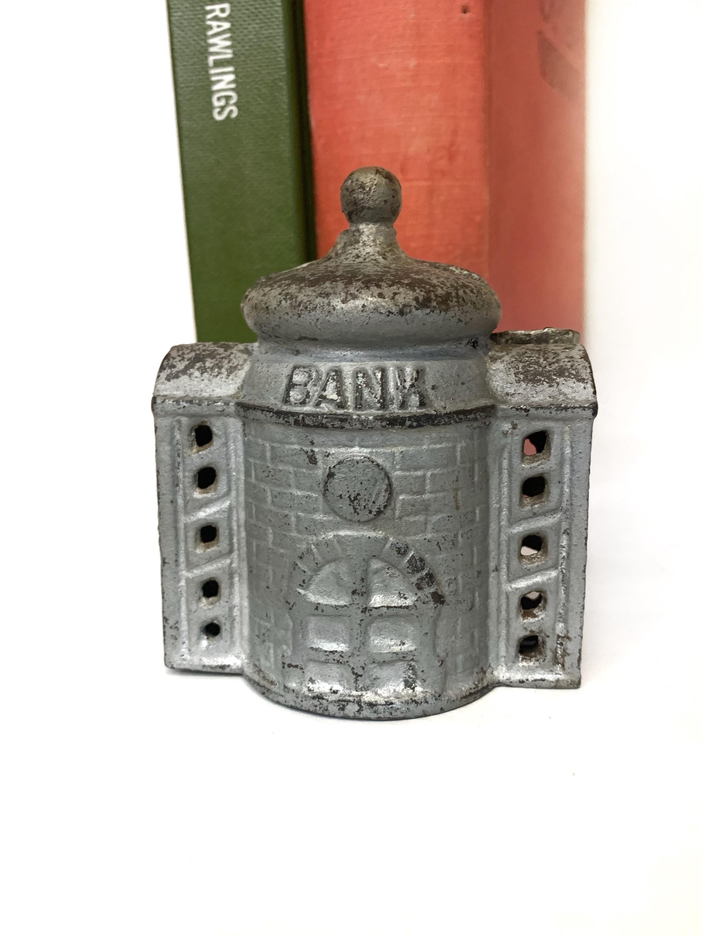 Antique Coin Bank | AC Williams | Building Bank | Metal Coin Bank| Cast ...