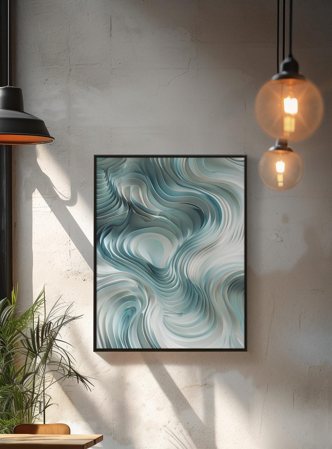 Parametric Pattern Sky Matte Vertical Posters, Artistic Wall Decor ...