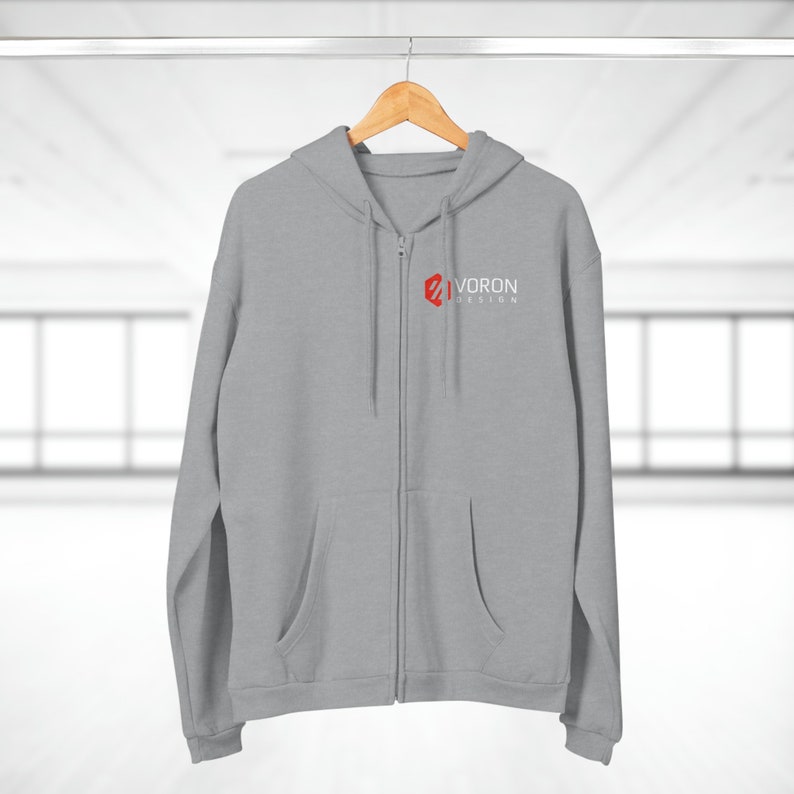 Voron Design Zip up Hoodie - Etsy