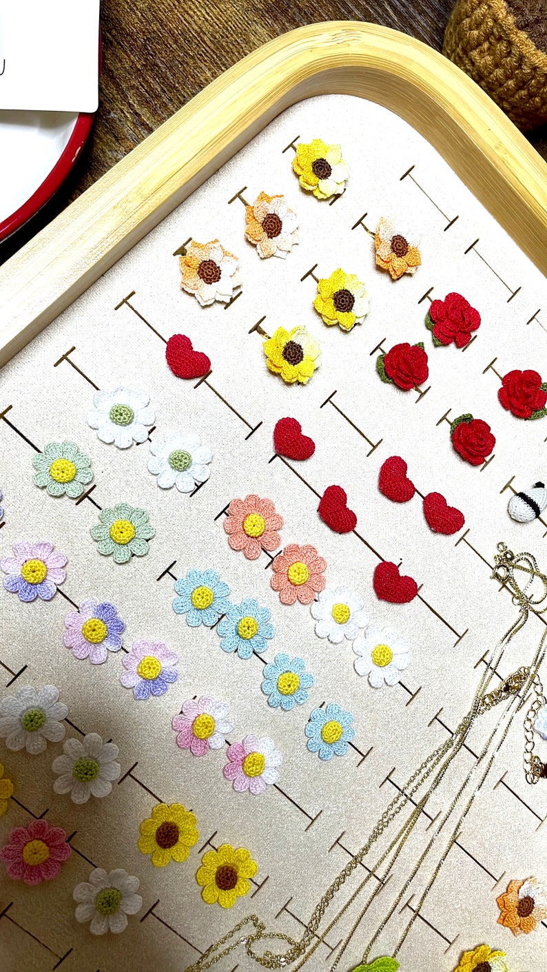 Heart Ring . Mico Crochet Ring . Handmade Gift for Her - Etsy