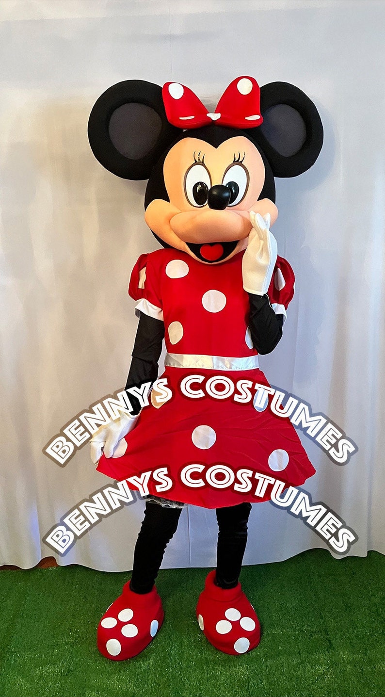 Red Dress Mrs Mouse Mascot Costume - Etsy