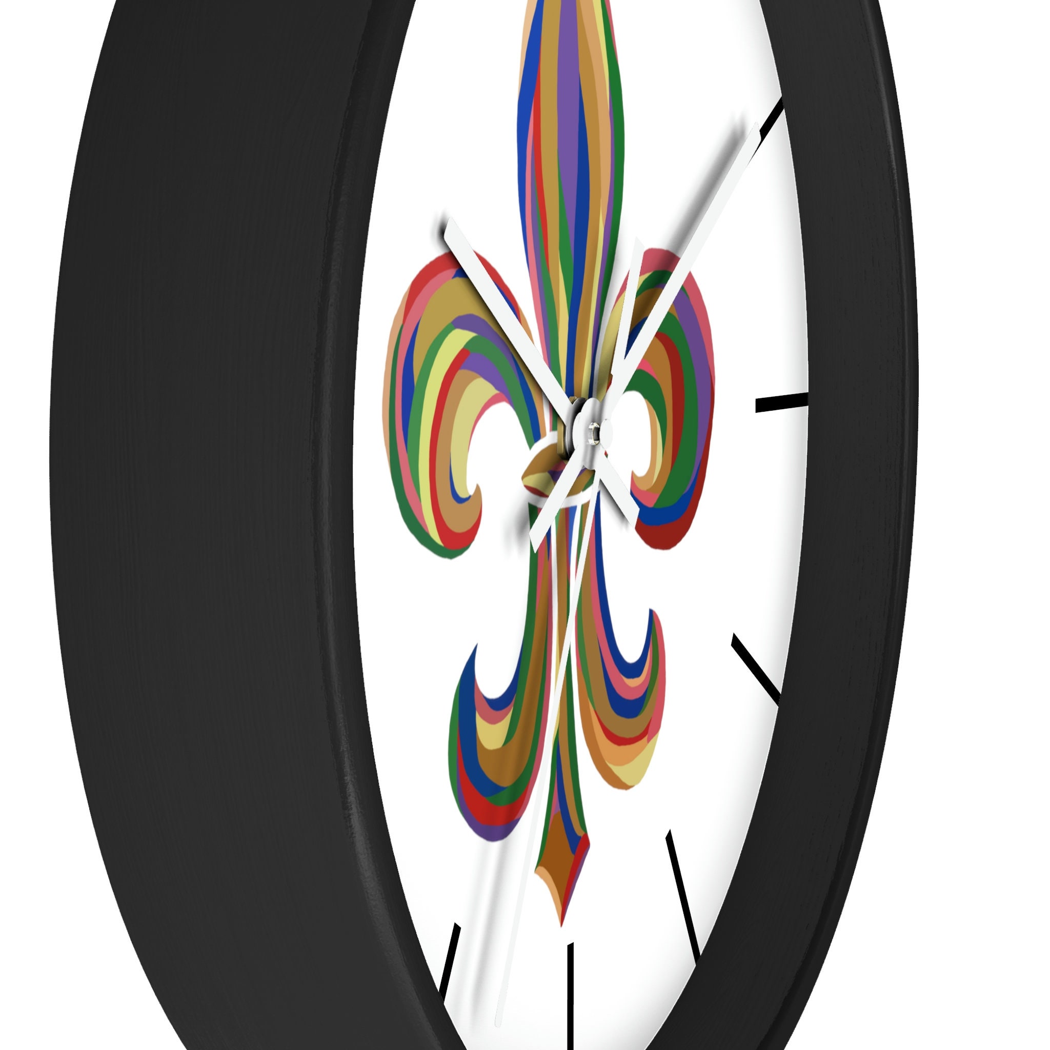 New Orleans Fleur De Lis Clock - Etsy
