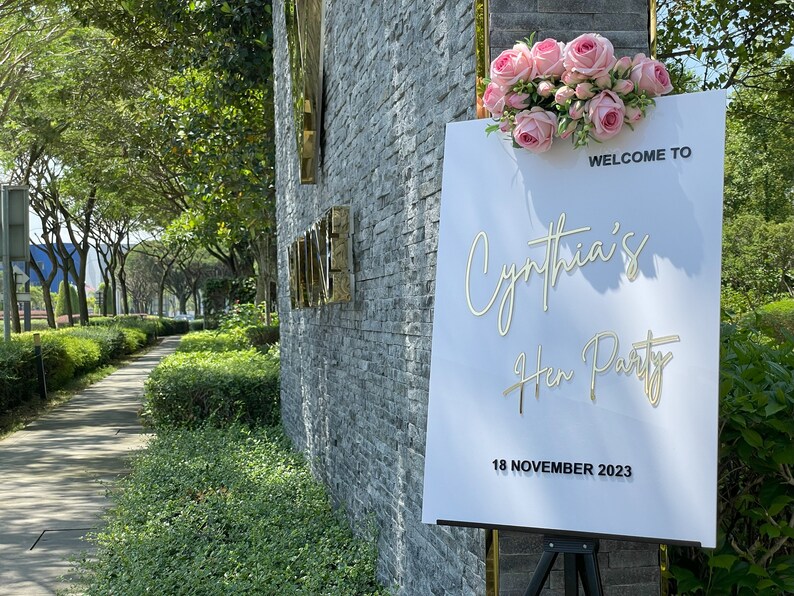 Hen Party Sign Hen Do Sign Hen Party Decorations Hen - Etsy