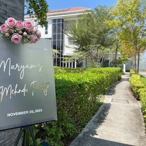 Mehndi Welcome Sign - Mehendi Welcome Sign - Mehndi Welcome Board ...