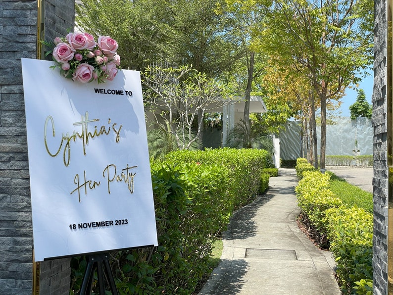 Hen Party Sign Hen Do Sign Hen Party Decorations Hen - Etsy