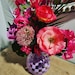 Modern Pink & Lavender Tropical Boho Floral Arrangement - Etsy