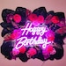 Hello Sweet Cheeks Pink Neon Sign With Flowers - Etsy