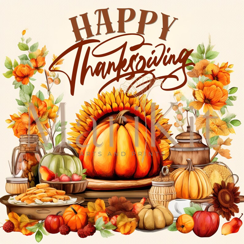 Thanksgiving Wordart Bundle 1, Thanksgiving Element, Fall Svg Bundle ...