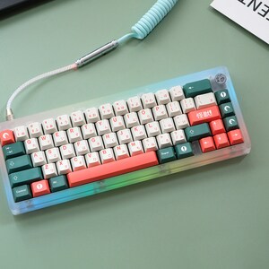 Gaiju Themed Keycaps Colorful 141 Keys PBT Cherry Profile MX Stem for ...