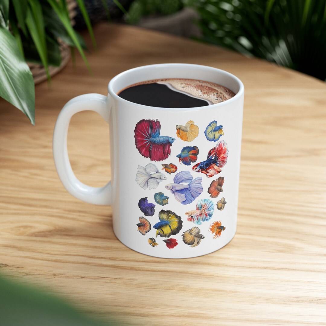 Betta Gifts, Betta, Betta Mug, Betta Fish Tank, Gifts for Her,betta ...