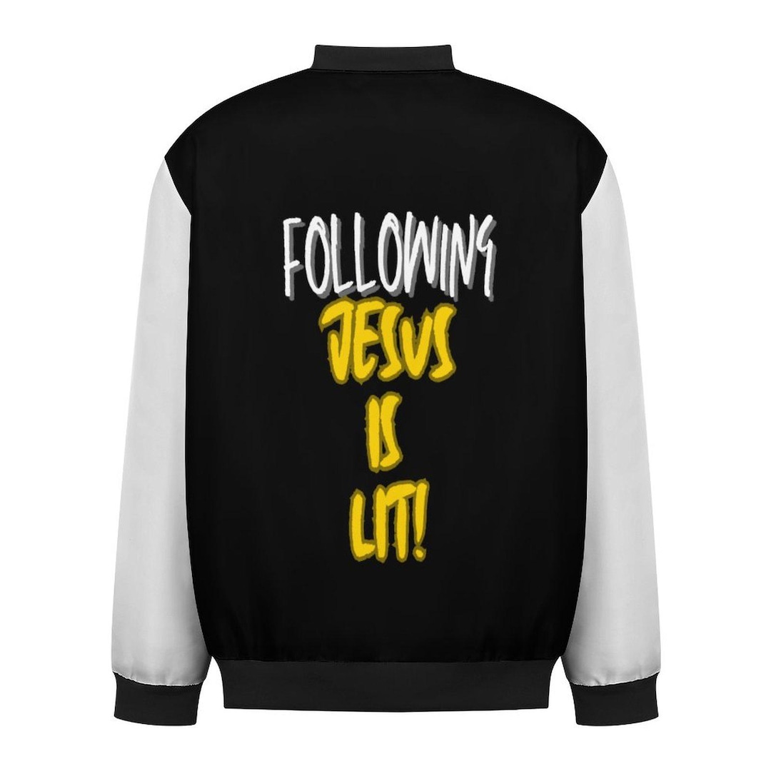 Jesus Zipper Bomber Jacket Christian Clothing for Men & Women Stylish ...