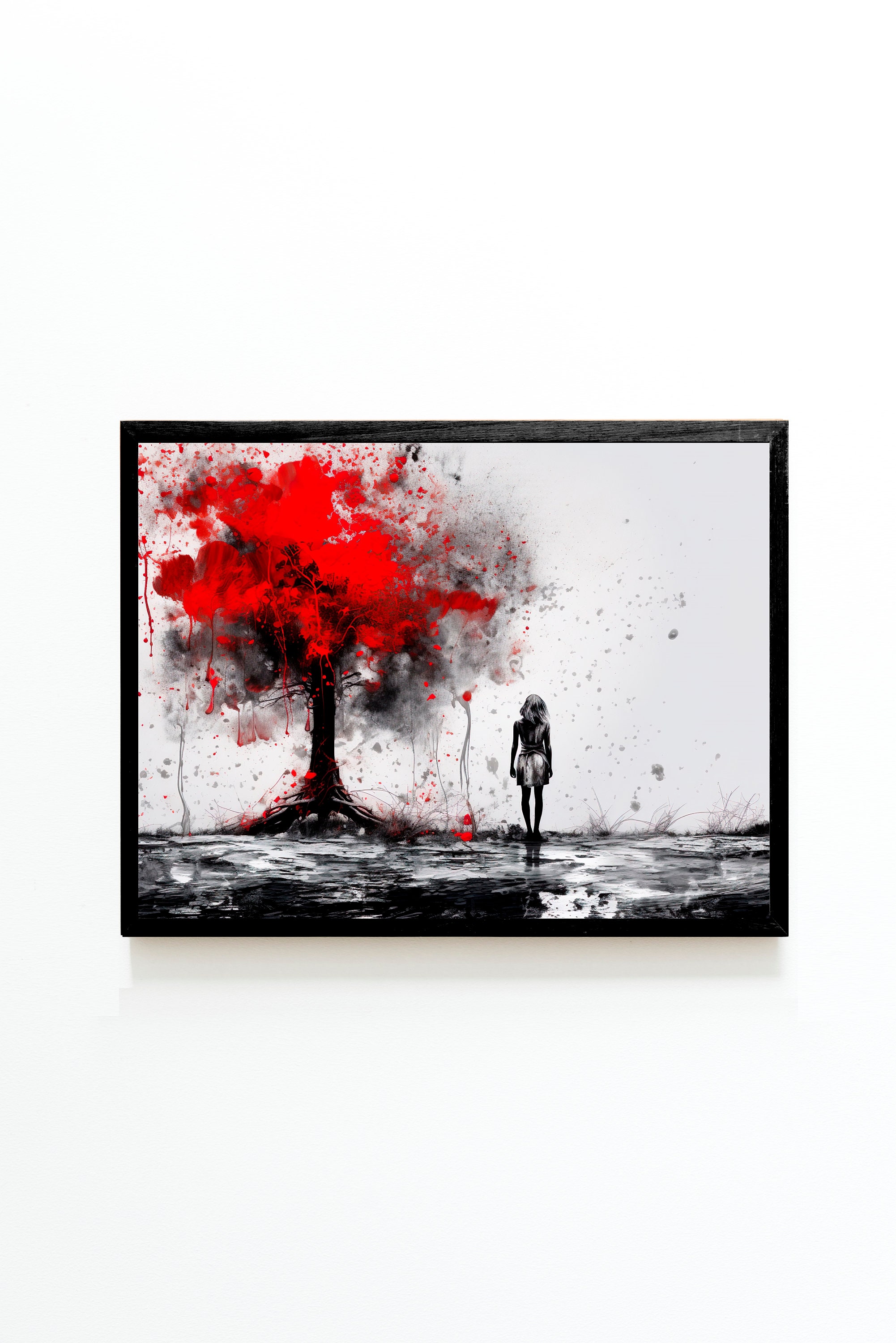 Painful Memory Wall Art. Digital Wall Art. Watercolor. Deco - Etsy