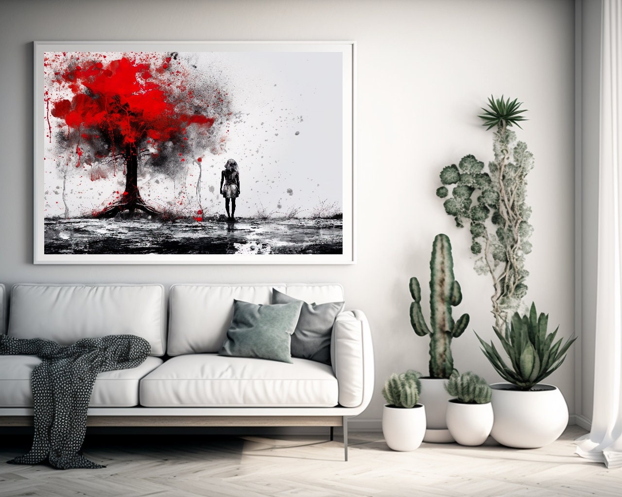 Painful Memory | Wall Art. Digital Wall Art. Watercolor. Decorative ...