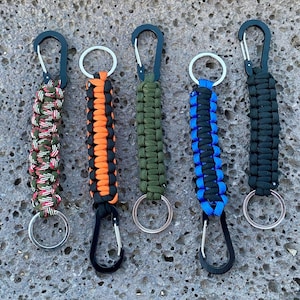 Kids Survival Keychain Kit: Compass, Paracord, LED Flashlight - Boy ...