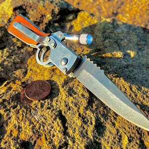 Goth Survival Kit With Knife Skull EDC Camping Hiking Emergency Fire ...