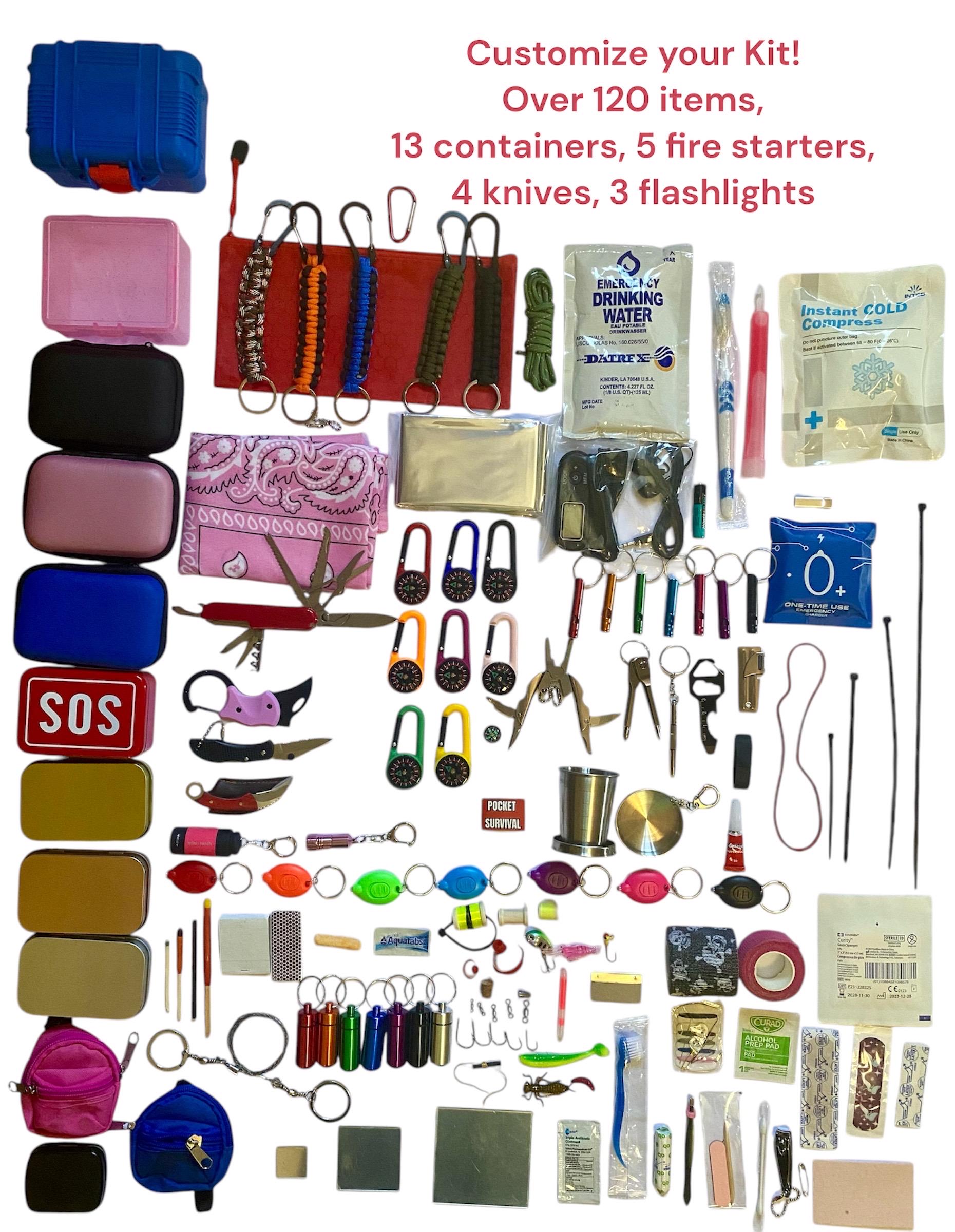 Pocket Fishing Kit: Mini Survival Gear With Hooks, Bobber & Lure - Etsy