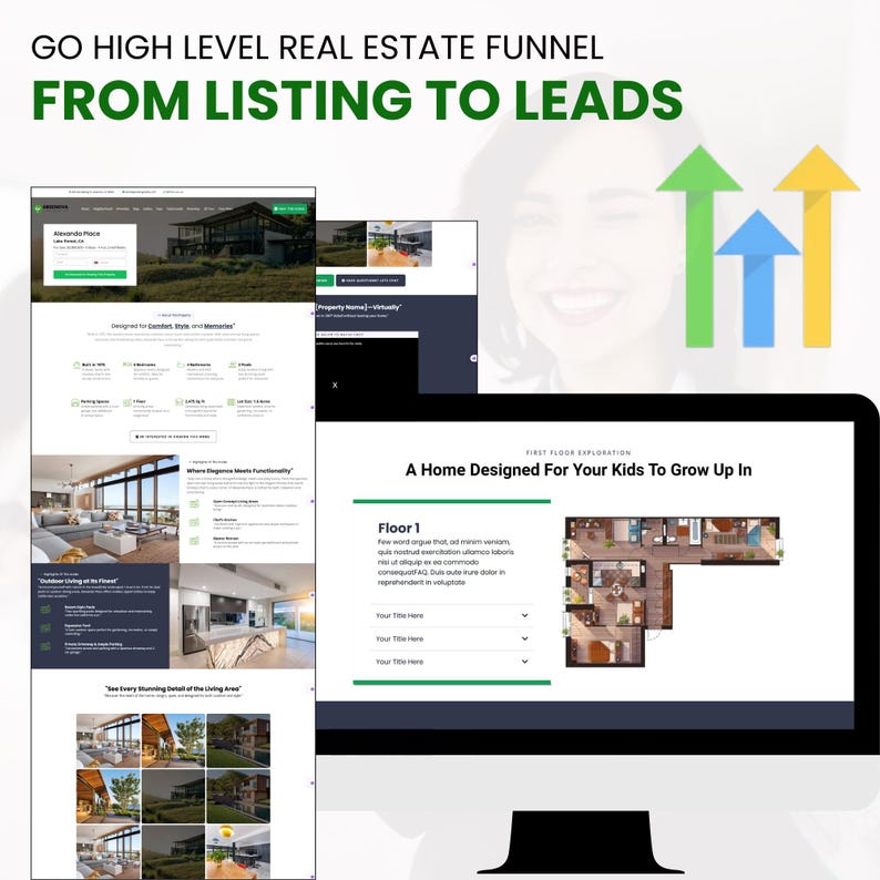 Done-for-you Real Estate Funnel Template | Customizable for Any ...