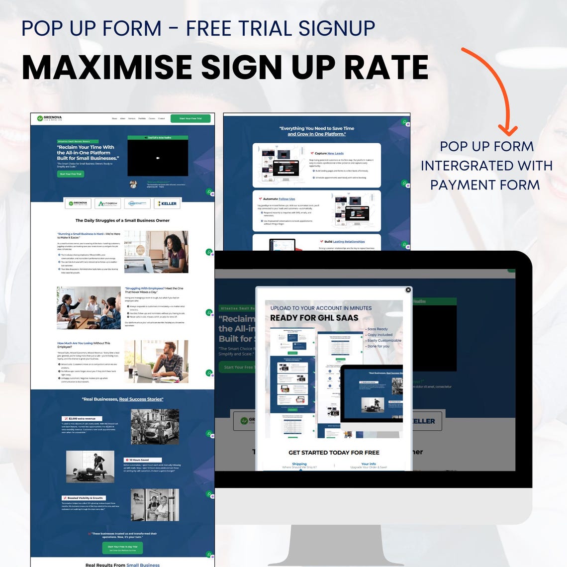 Gohighlevel | 2-step Sales Funnel | Landing Page | Sales Page ...