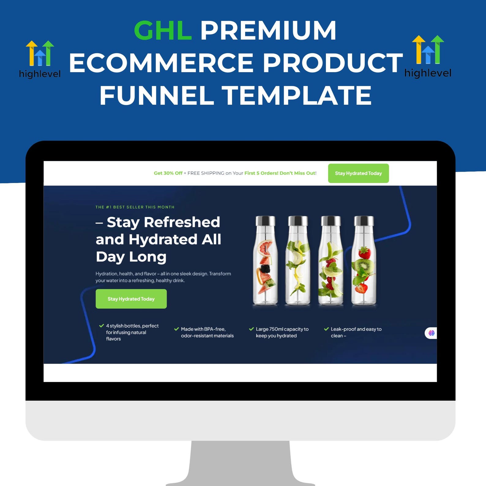 Gohighlevel | Ecommerce Templates | Sales Funnel | Gohighlevel Funnel ...