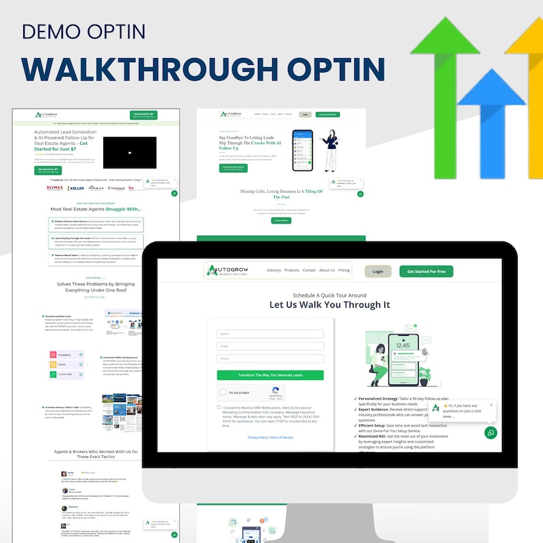 Highlevel Website | 15-page Customizable Landing Pages | Done for You ...