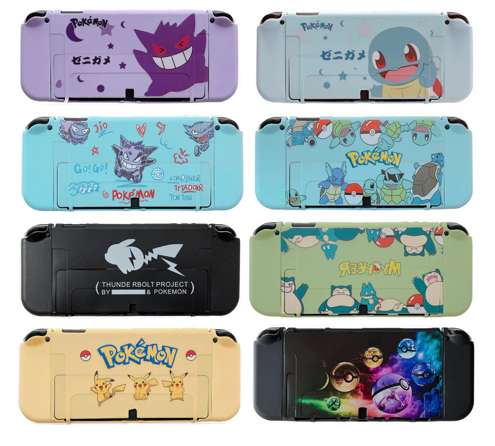 Pokemon Gengar Snorlax Blastoise Soft Protective Case for Nintendo ...