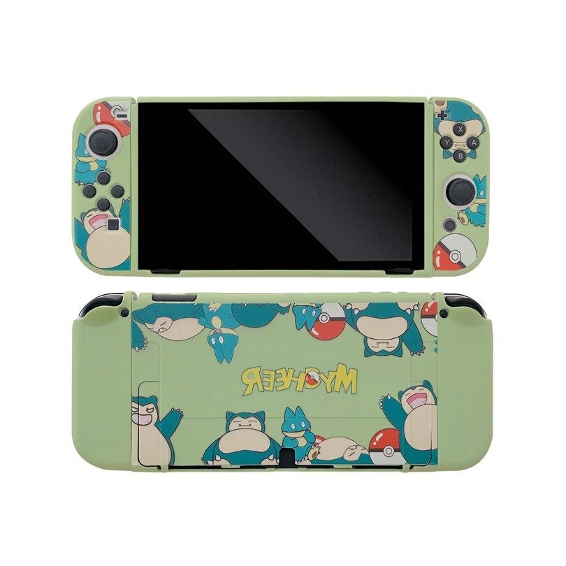 Pokemon Gengar Snorlax Blastoise Soft Protective Case for Nintendo ...
