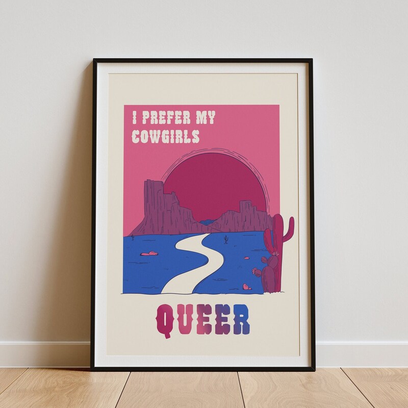 Bi Pride Poster - Etsy