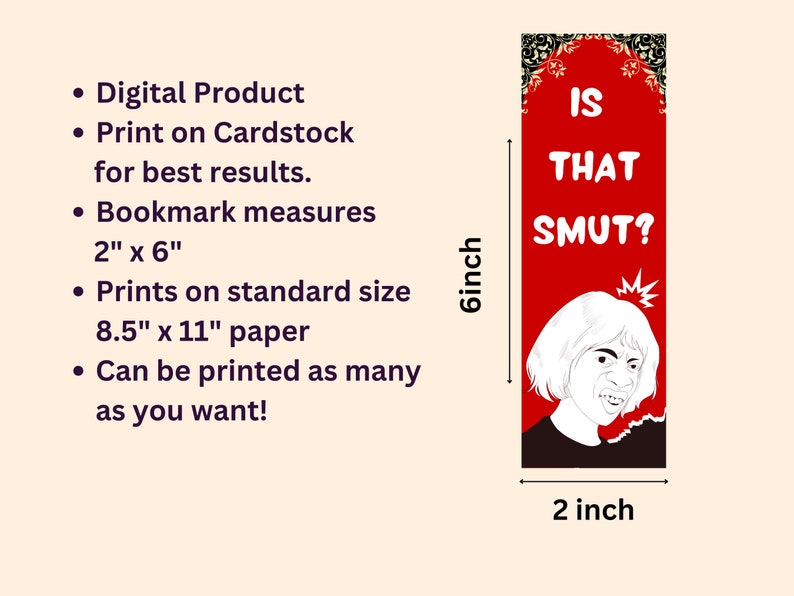 Is That Smut, Judging Meme Bookmark, Hilarious Book Club Gift, Judging ...
