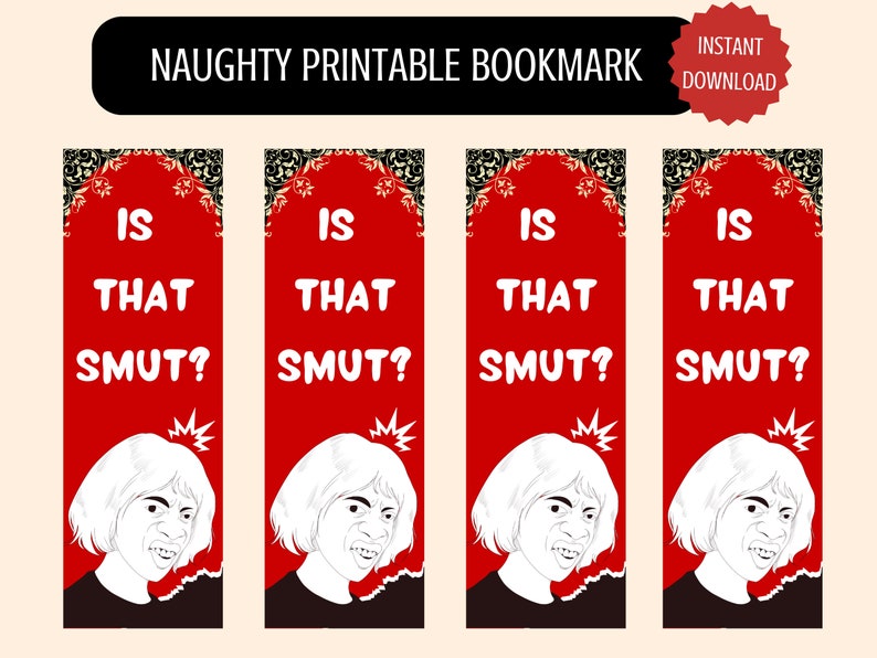 Is That Smut, Judging Meme Bookmark, Hilarious Book Club Gift, Judging ...