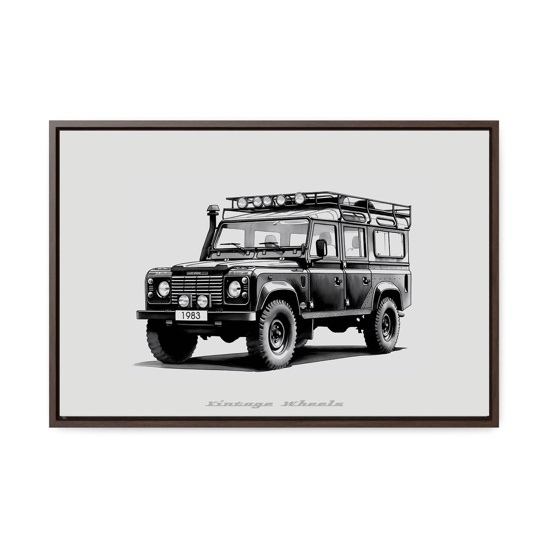 1983 Land Rover Defender 110 Poster, Legends,defender, Gift for Boy ...