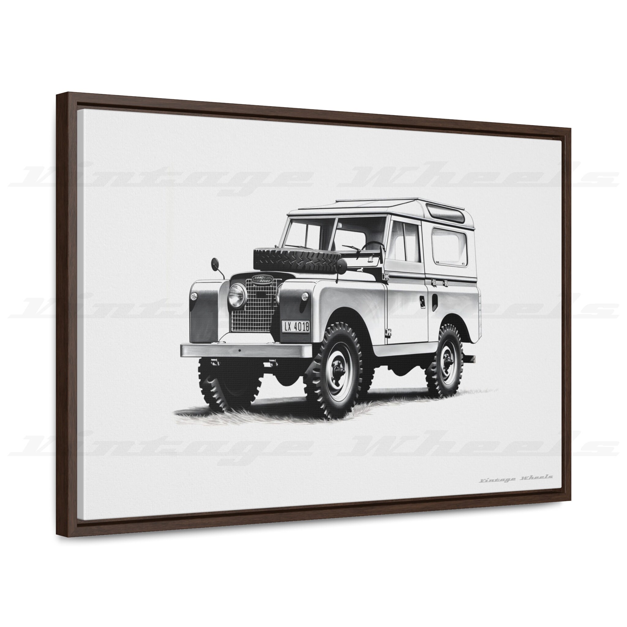 1958 Land Rover Series II Poster, Legend Land Rover, Gift for Boy, Boy ...