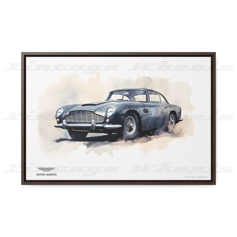Aston Martin 1963 DB5 Poster, James Bond 007 Goldfinger, Gift for Boy ...