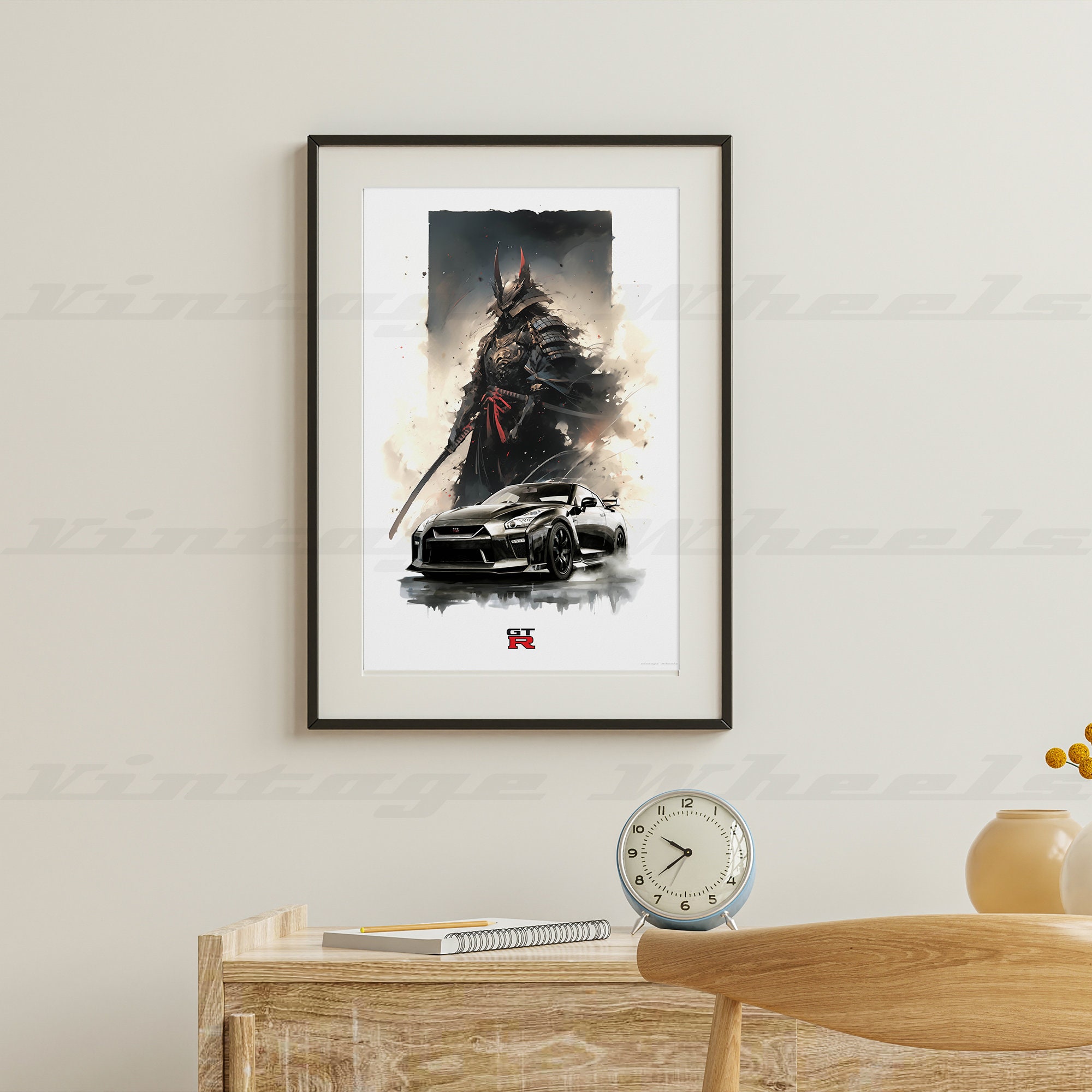 Nissan GT-R Poster Nissan GT-R Samurai JDM Nissan Jdm - Etsy