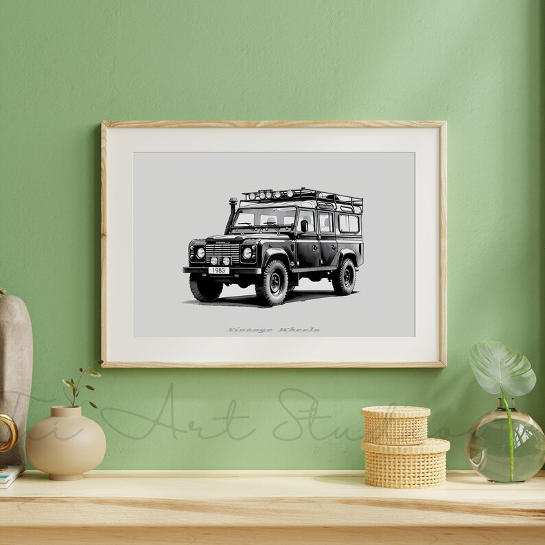 1983 Land Rover Defender 110 Poster Legendsdefender Gift - Etsy