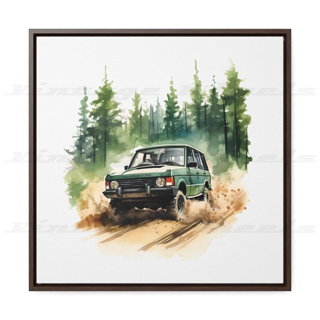 Land Rover Range Rover Poster, Legend Car Poster, Gift for Him ...