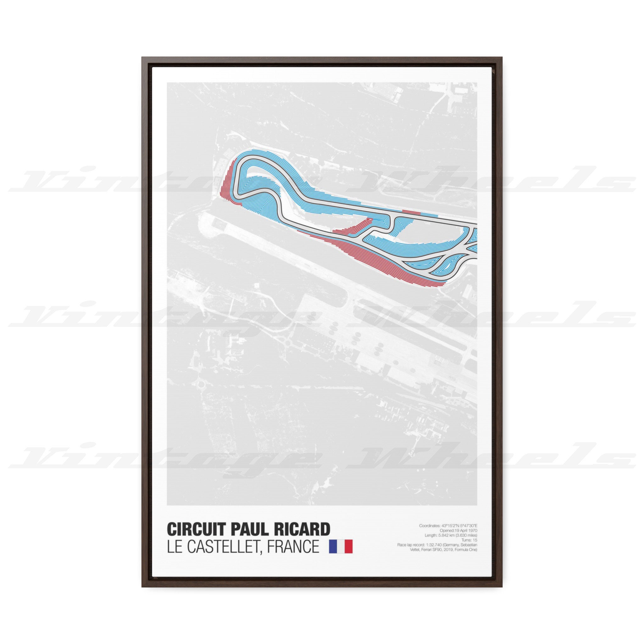 Circuit Paul Ricard Poster Set, Formula One Poster, F1 Poster, Gift for ...