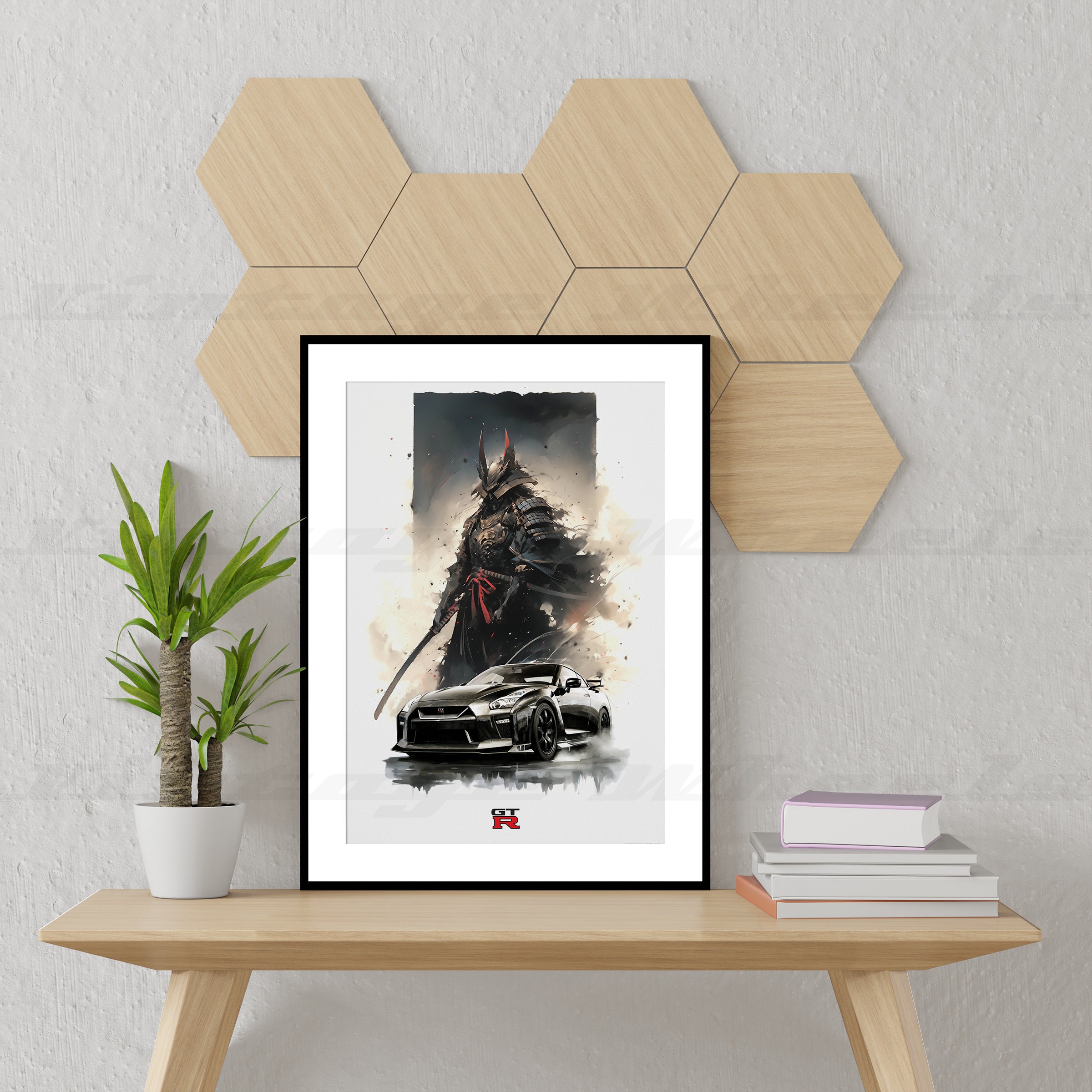 Nissan GT-R Poster Nissan GT-R Samurai JDM Nissan Jdm - Etsy
