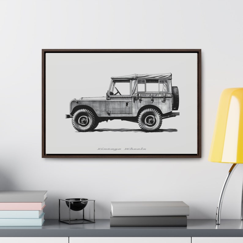 1948 Land Rover Series I Poster Defender Wall Art Gift for - Etsy