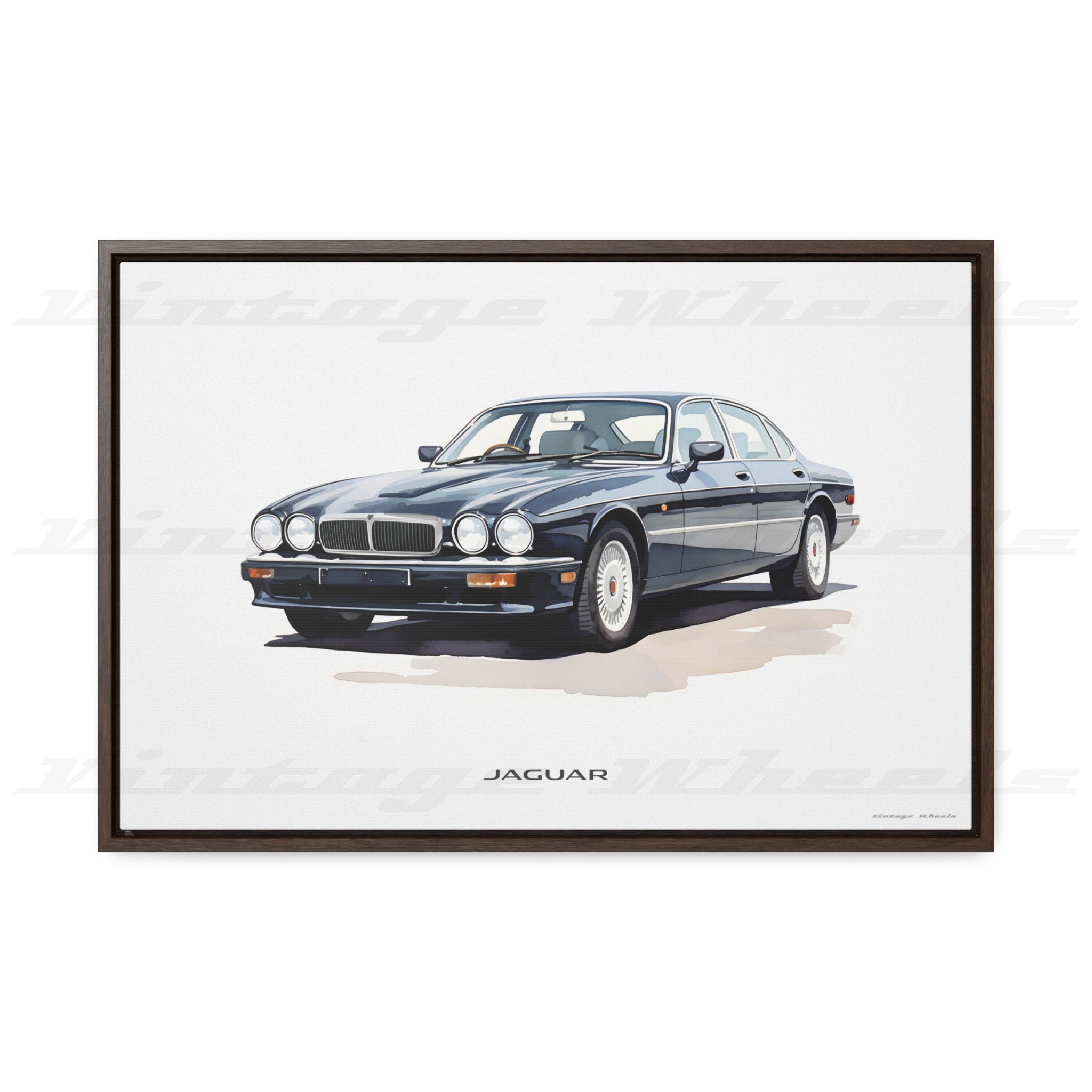 Jaguar X300 Classic Car Poster Jaguar Legend Car Gift for - Etsy