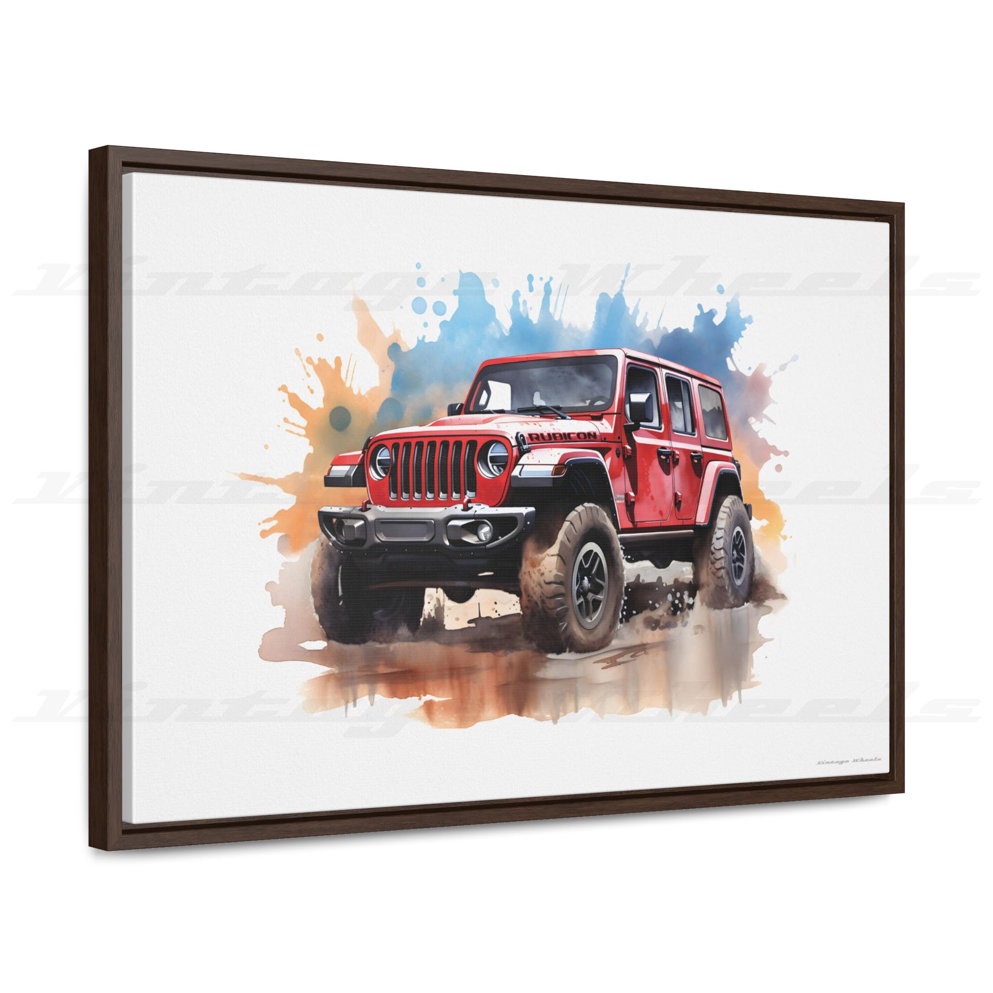 Jeep Wrangler Poster, Legend Car, Watercolor,classic Car, Gift for Him ...