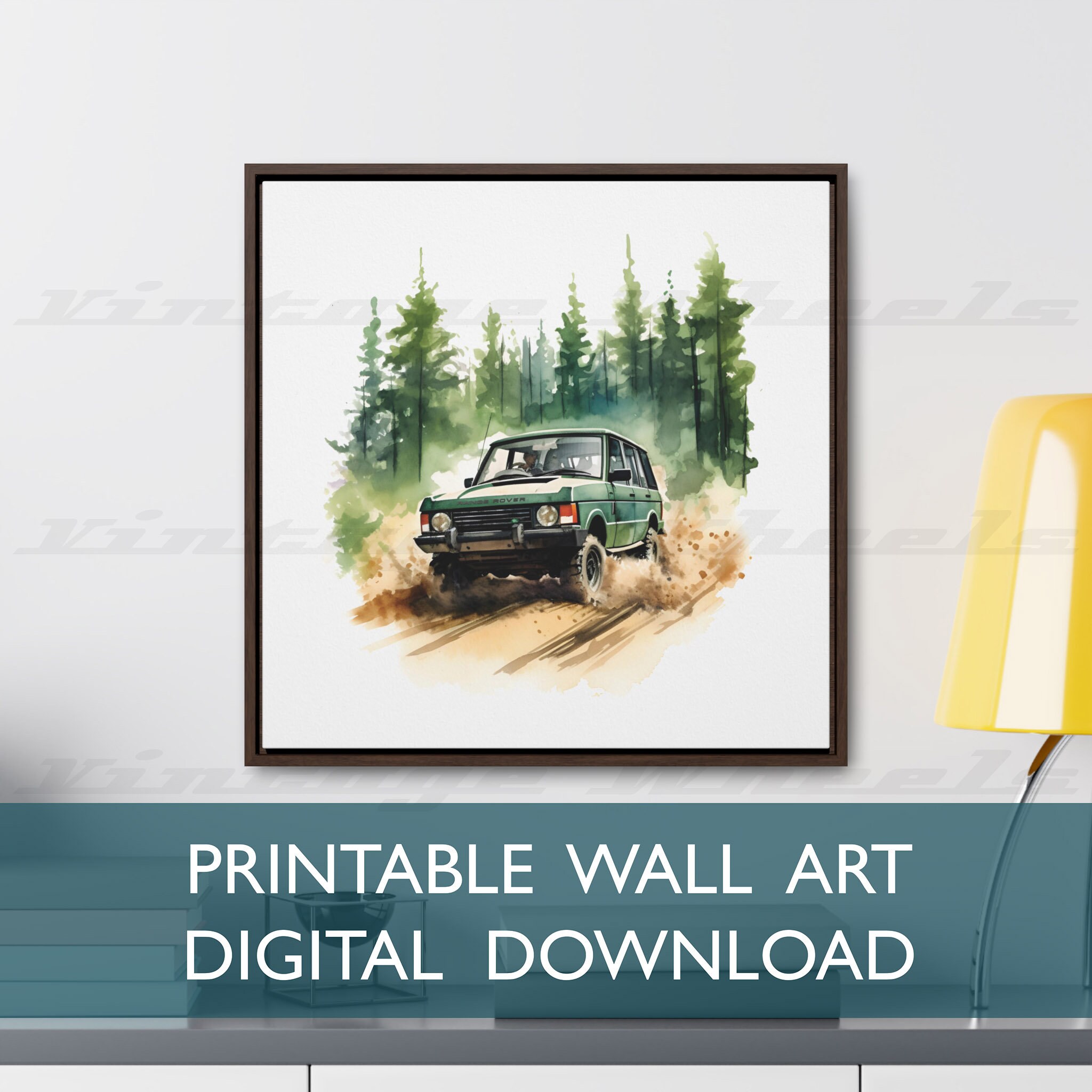 Land Rover Range Rover Poster, Legend Car Poster, Gift for Him ...